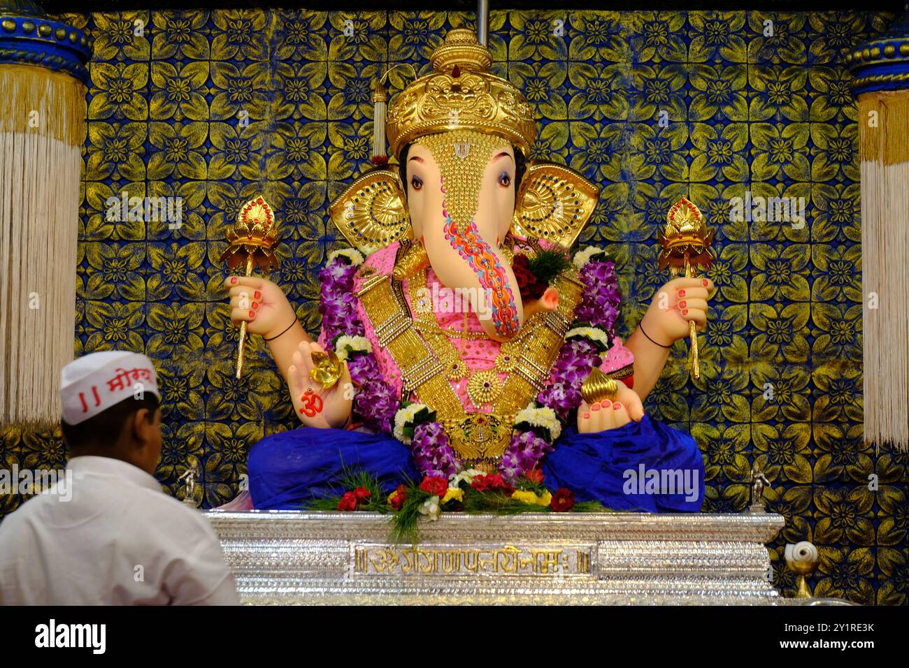 08 September 2024, Pune, Maharashtra, India, Beautiful sculpture of ...