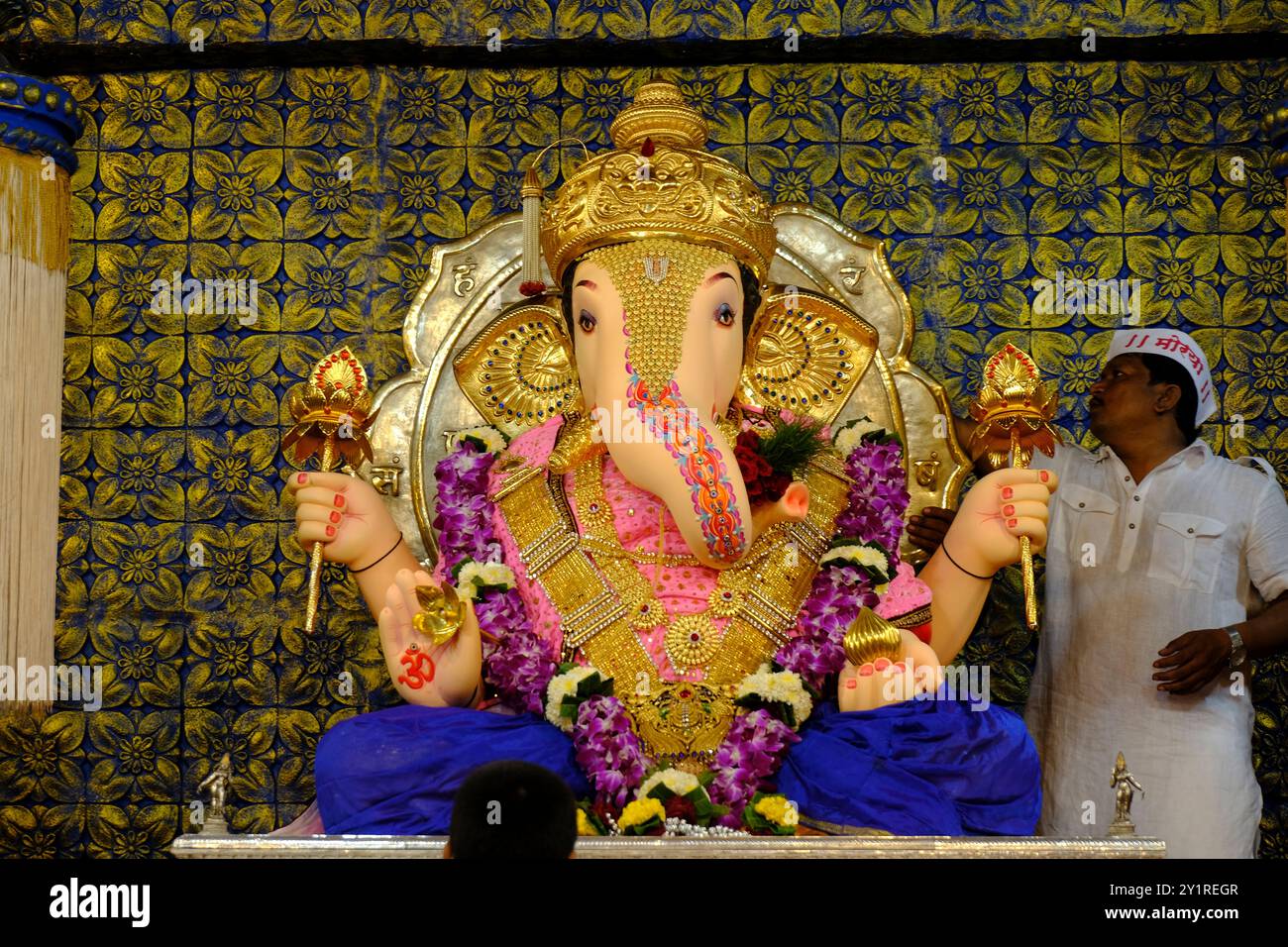 08 September 2024, Pune, Maharashtra, India, Beautiful sculpture of ...