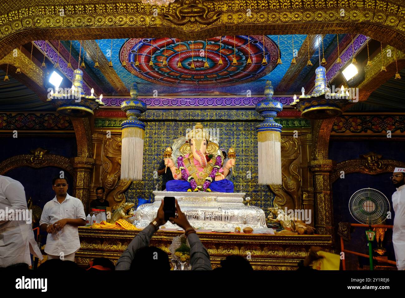 08 September 2024, Pune, Maharashtra, India, Beautiful sculpture of ...