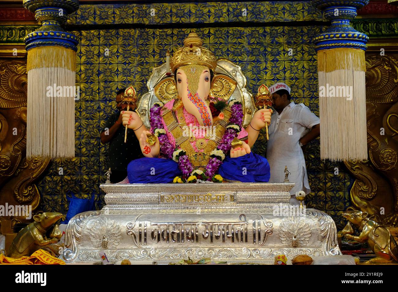 08 September 2024, Pune, Maharashtra, India, Beautiful sculpture of ...