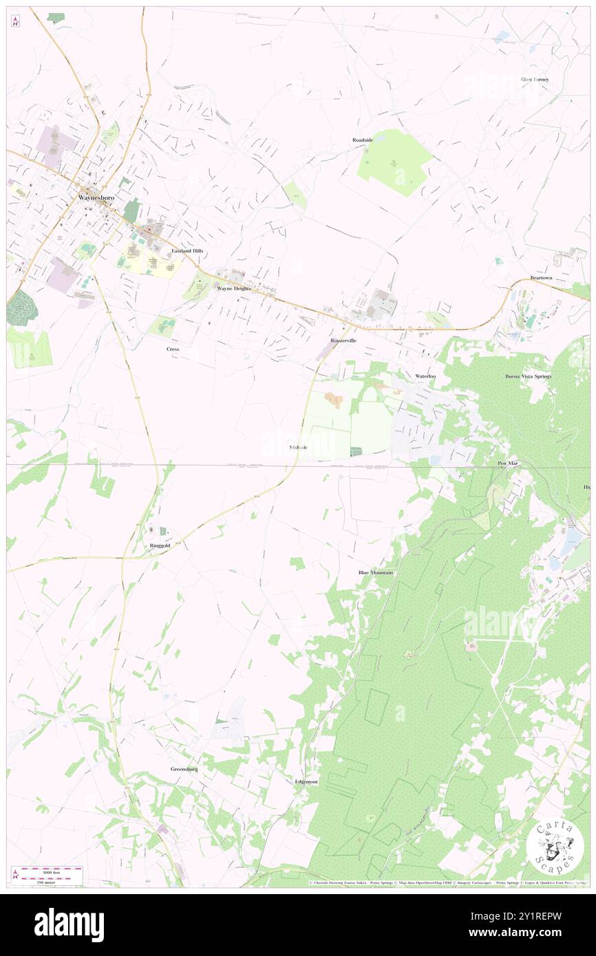 Midvale, Franklin County, US, United States, Pennsylvania, N 39 43' 21 ...