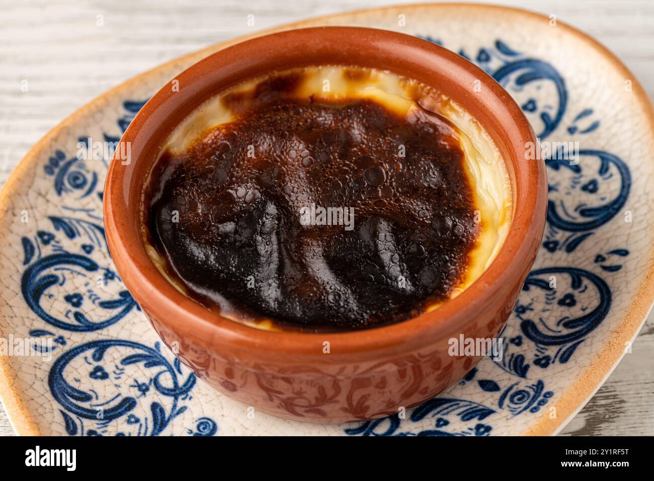 Traditional turkish dessert bakery rice pudding Turkish name Firin ...