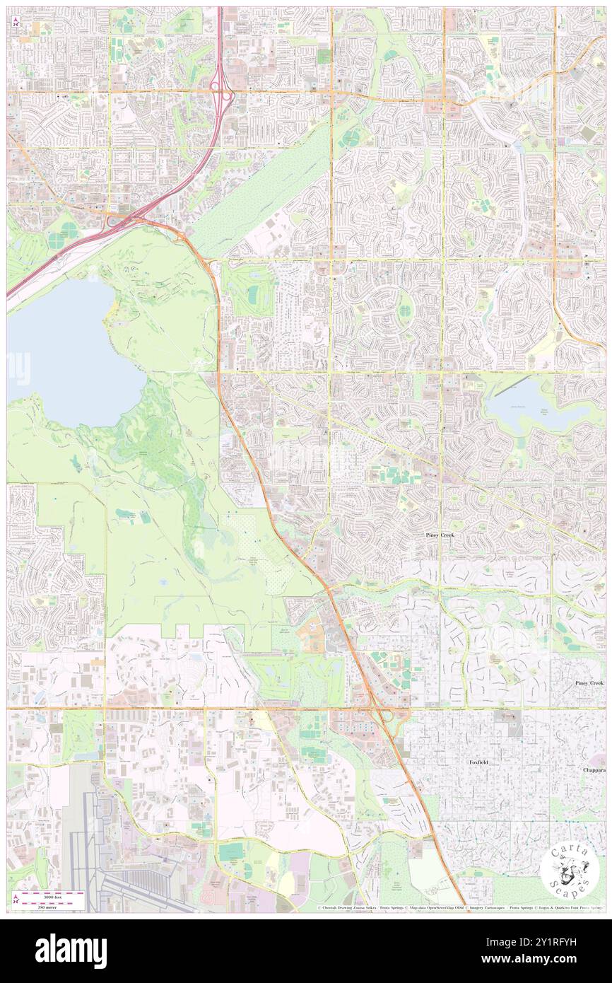 Map of woodgate hi-res stock photography and images - Alamy
