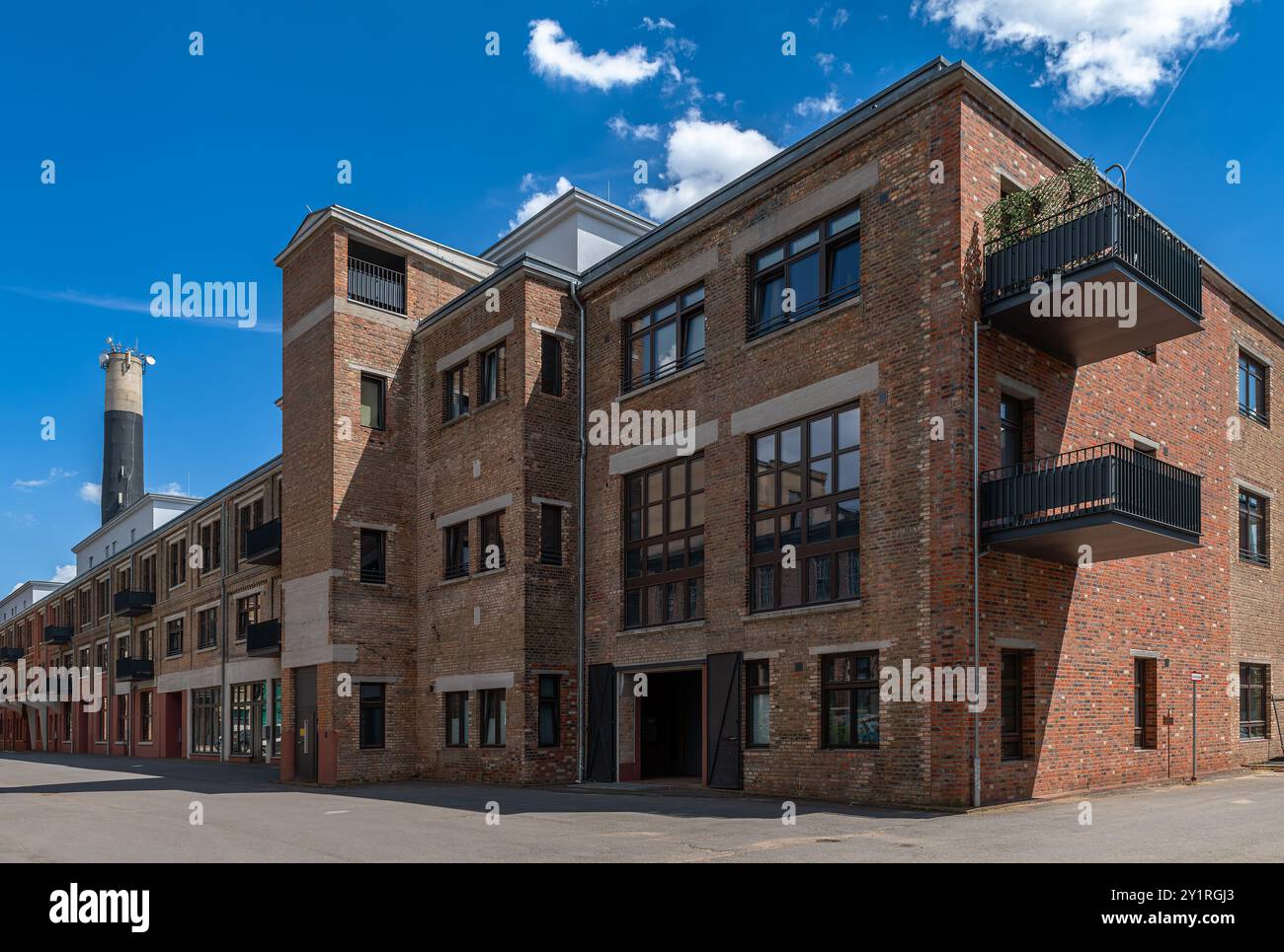 Restoration and conversion of an old factory site into a residential ...