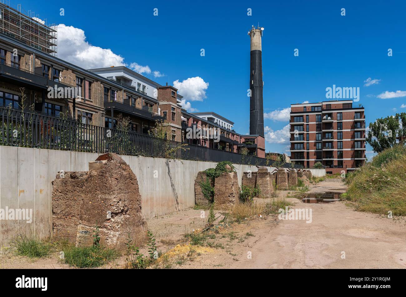 Restoration and conversion of an old factory site into a residential ...