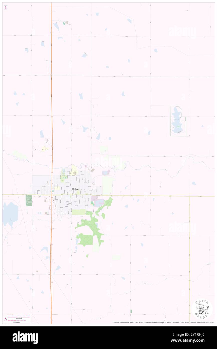 Holton kansas map Cut Out Stock Images & Pictures - Alamy