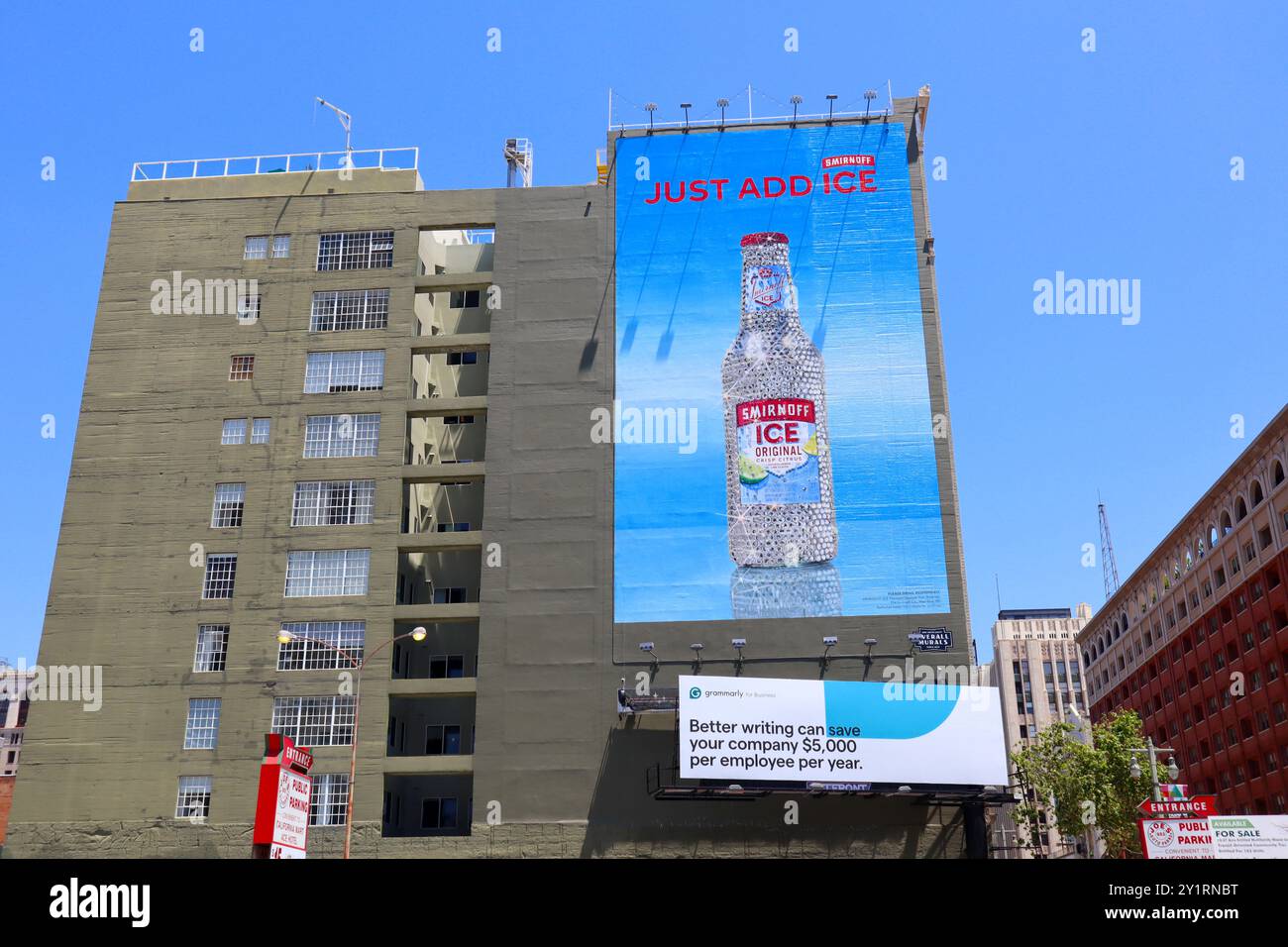 SMIRNOFF ICE, Mural Billboard Campaign. Smirnoff is a brand of vodka ...