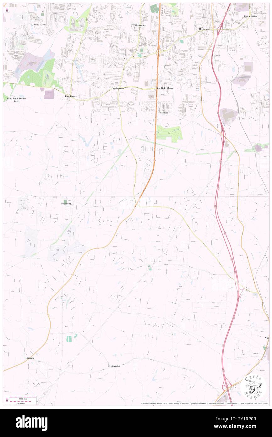 Walks (historical), Davidson County, US, United States, North Carolina ...