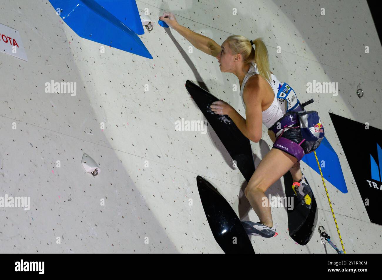 Koper, Slovenia. 7th Sep 2024. Janja GARNBRET of Slovenia, Olympic ...