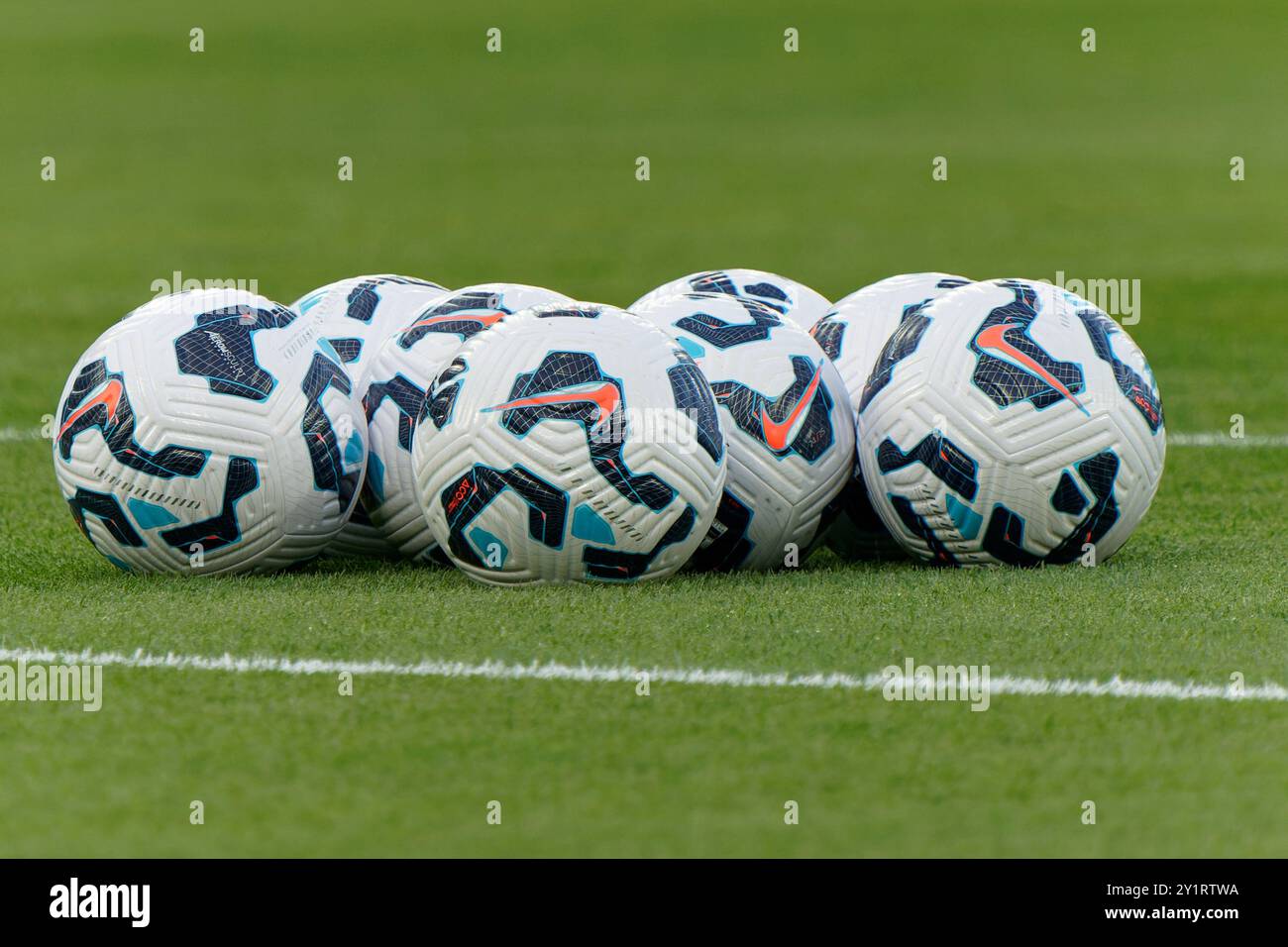 Official Ball Nations League 2024 - 2025 during France vs Italy ...