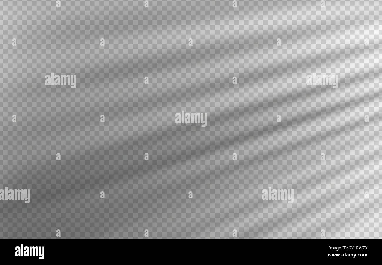 Light effect shadow overlay from blind isolated transparent background ...