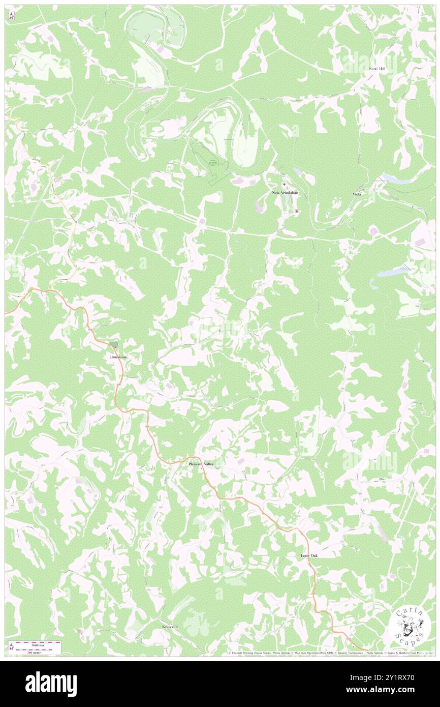 Marshall virginia map hi-res stock photography and images - Alamy