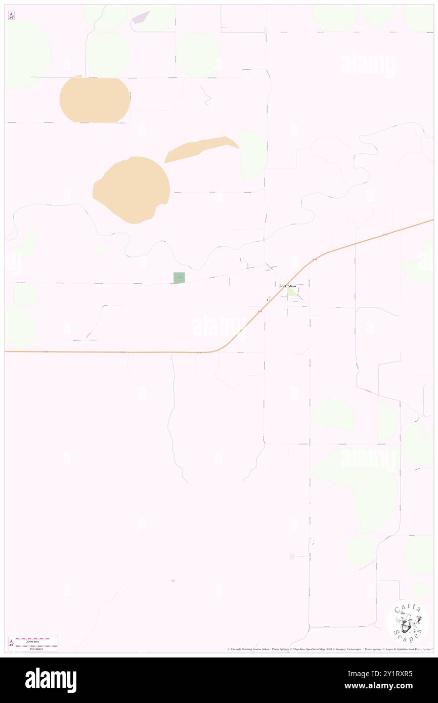 Map of fort shaw hi-res stock photography and images - Alamy