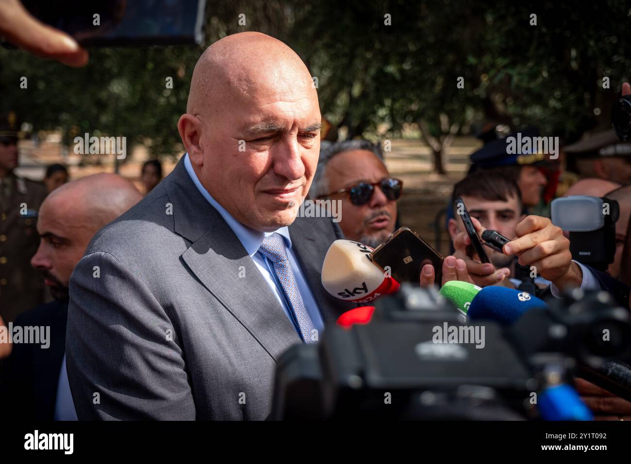 Rome, Rm, Italy. 8th Sep, 2024. GUIDO CROSETTO (Minister of Defense ...