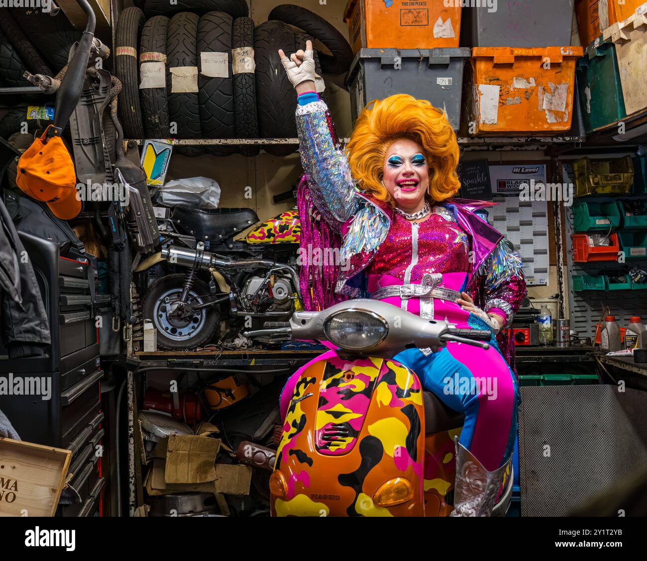 Red ginger festival hi-res stock photography and images - Alamy