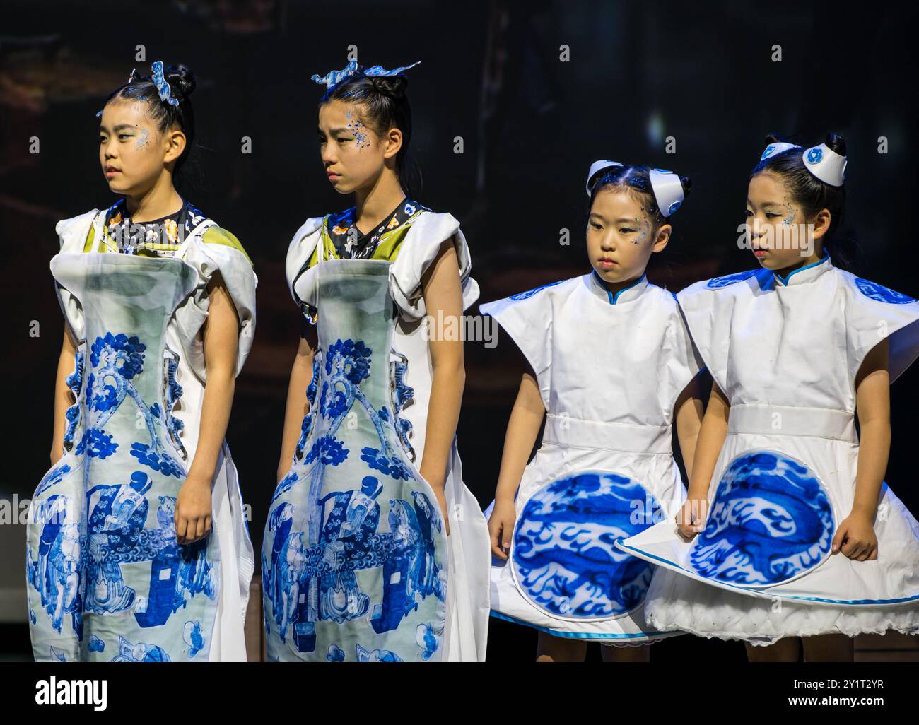 Chinese children perform fringe show show called Ancient Ships ...