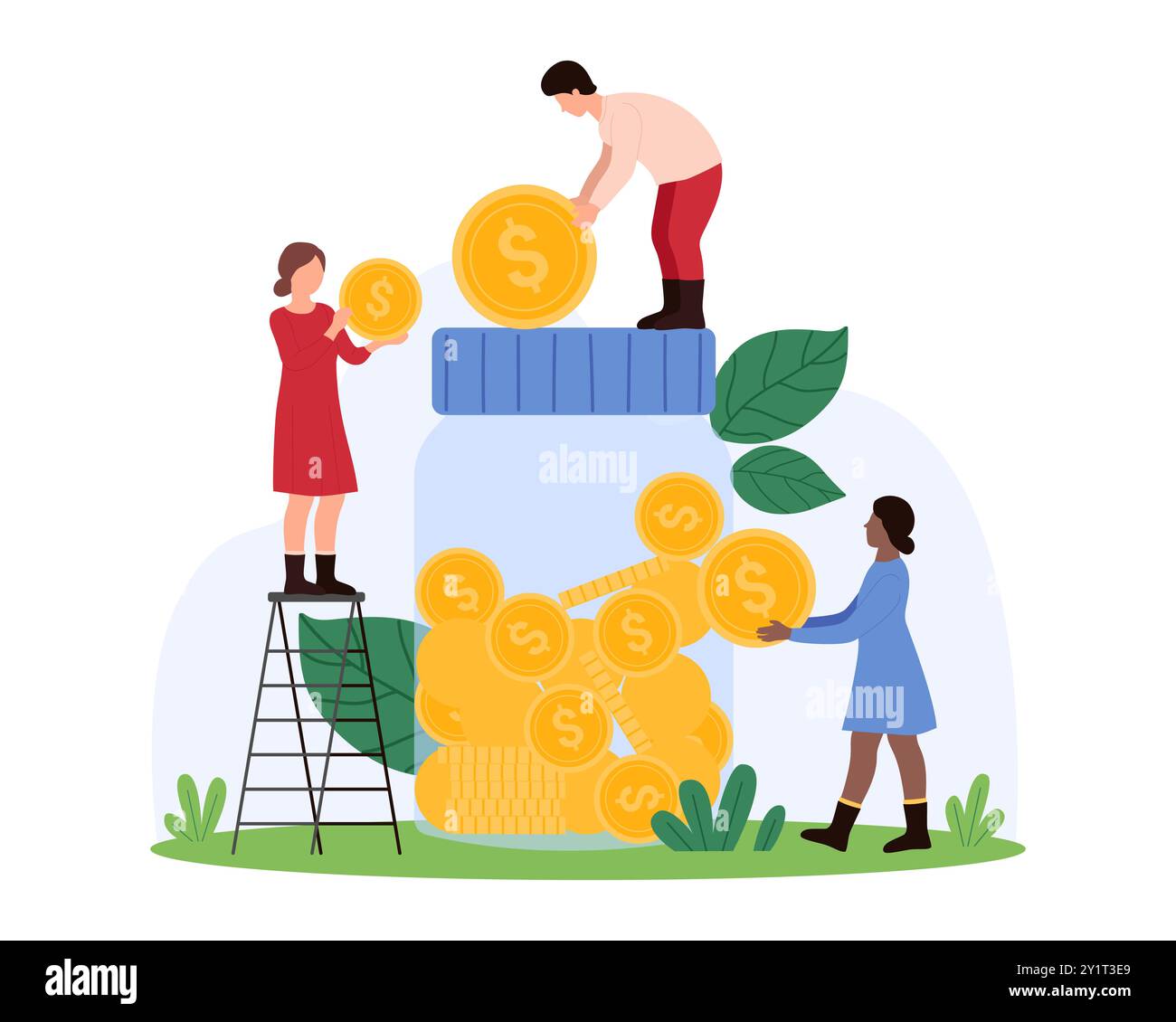 Gold coin in glass box Cut Out Stock Images & Pictures - Alamy