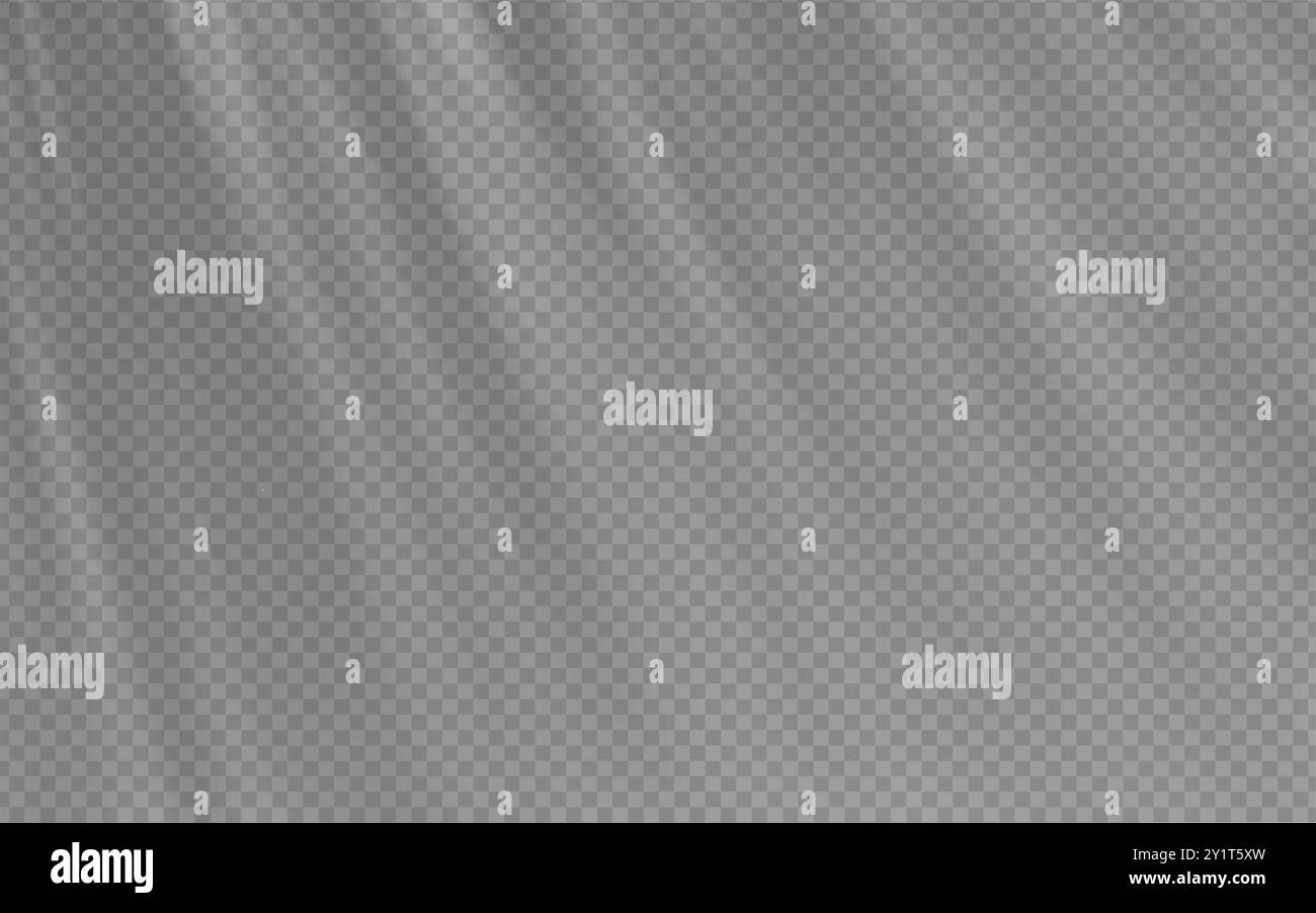 Abstract Light effect shadow overlay from sun with rays isolated ...