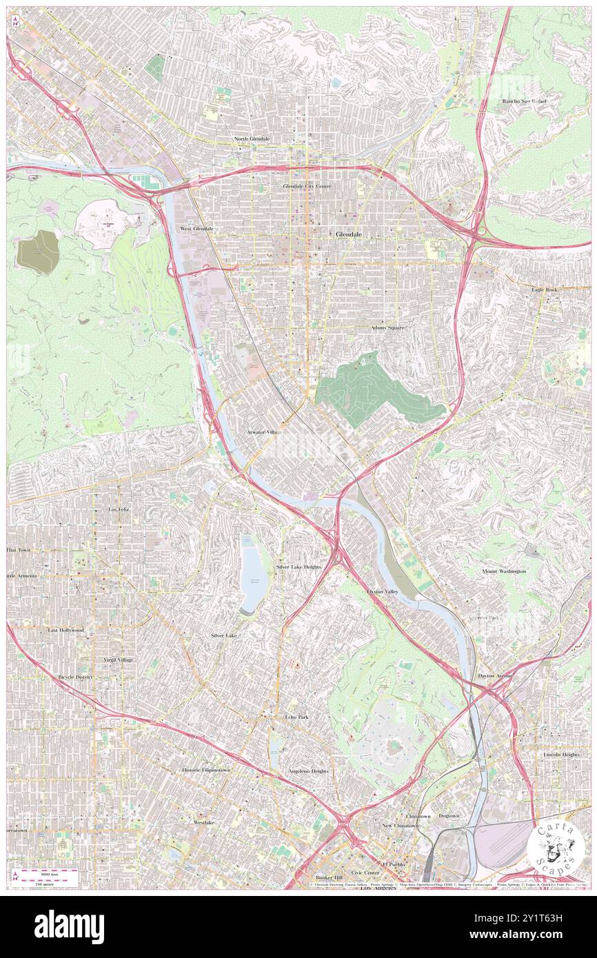 Atwater, Los Angeles County, US, United States, California, N 34 6' 59 ...