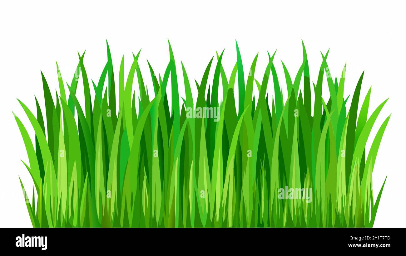 Lush green hedge Stock Vector Images - Alamy