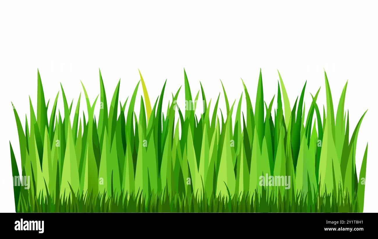 Lush green hedge Stock Vector Images - Alamy