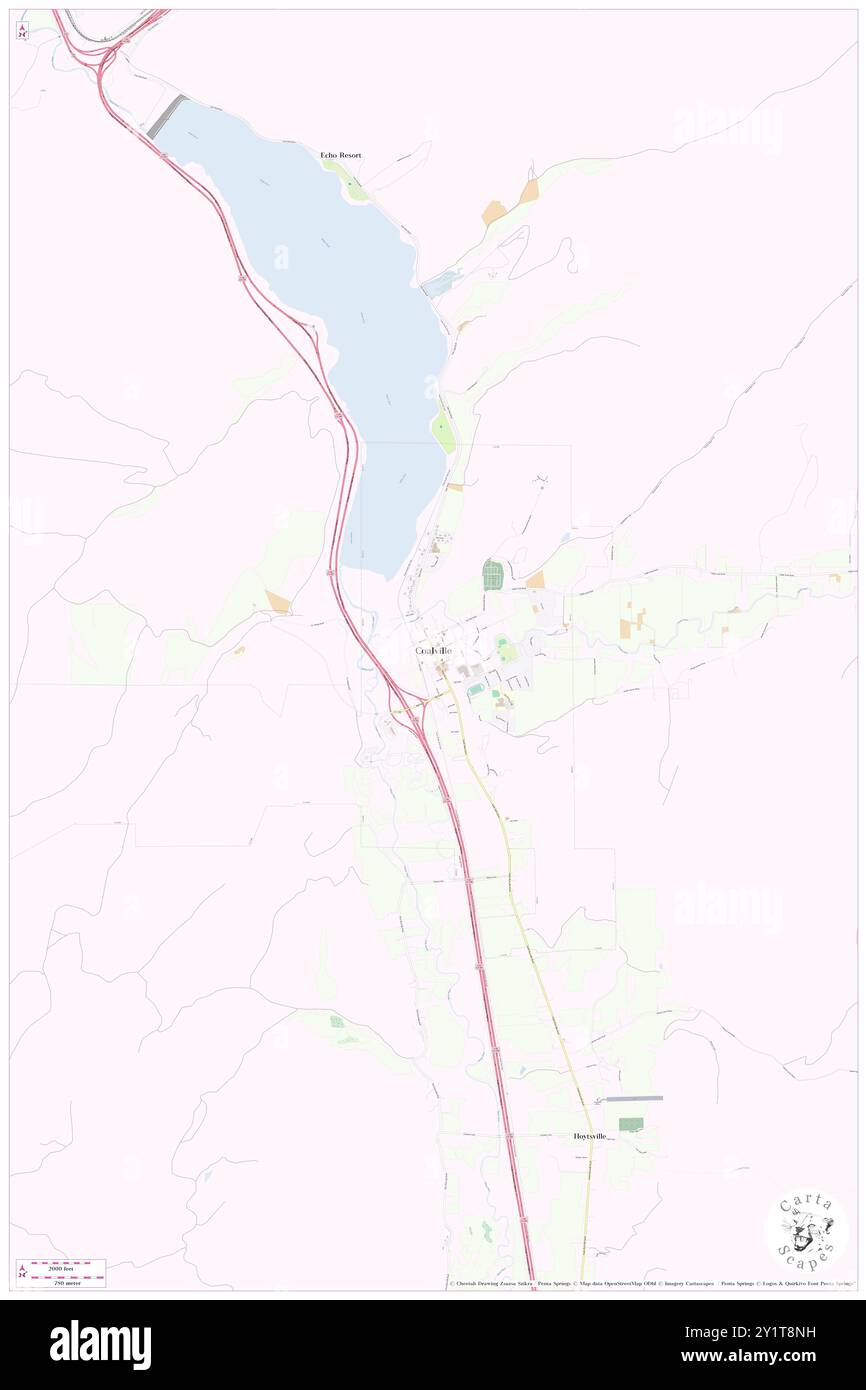 Coalville, utah maps hi-res stock photography and images - Alamy