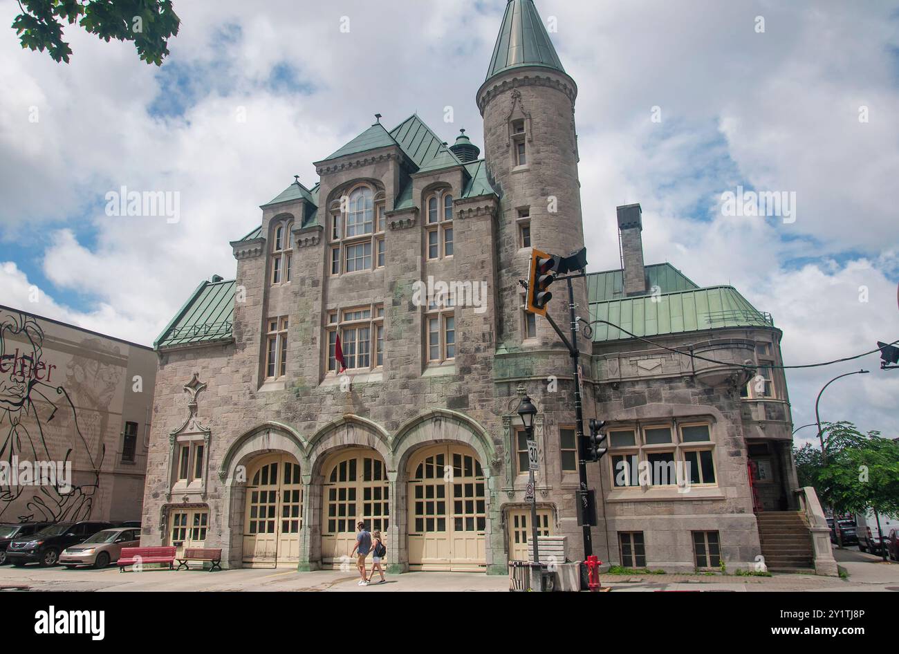 the landmark history museum, Pompiers Auxiliaires de Montréal, and fire ...