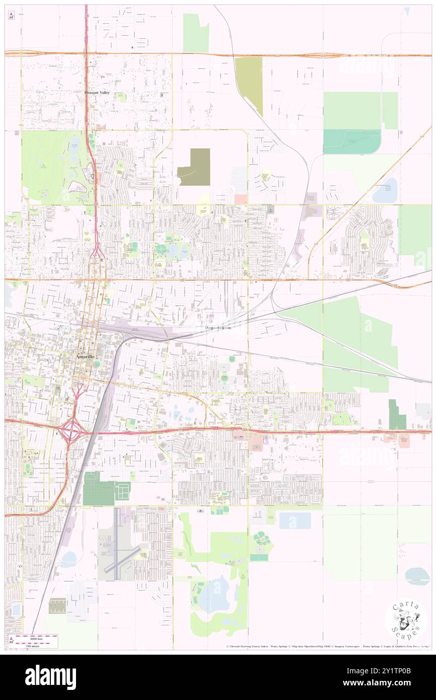 Dumas Junction, Potter County, US, United States, Texas, N 35 12' 46 ...