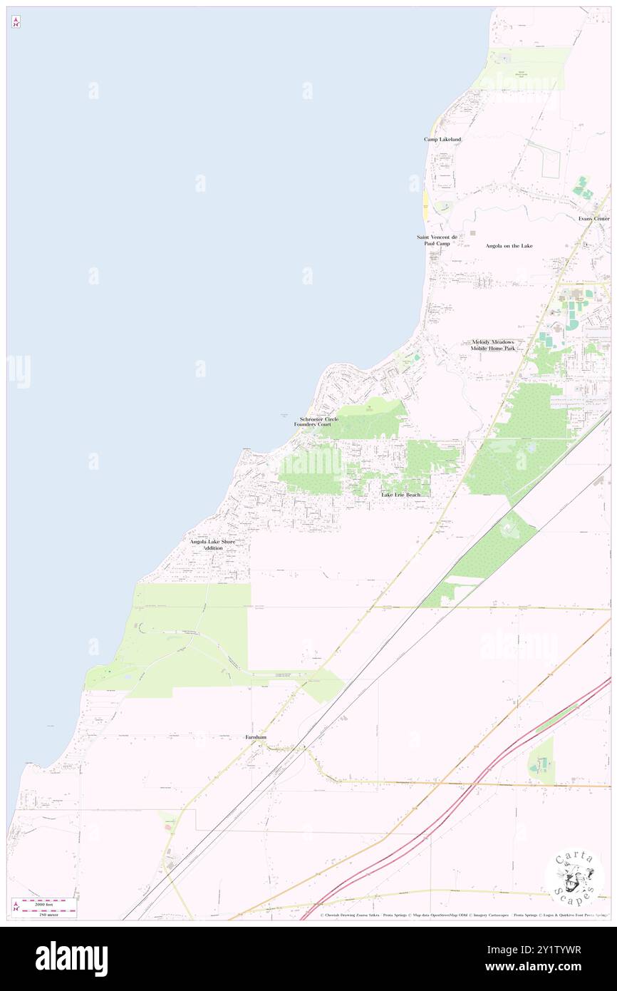 Lake erie maps cartography geography lake erie Cut Out Stock Images ...