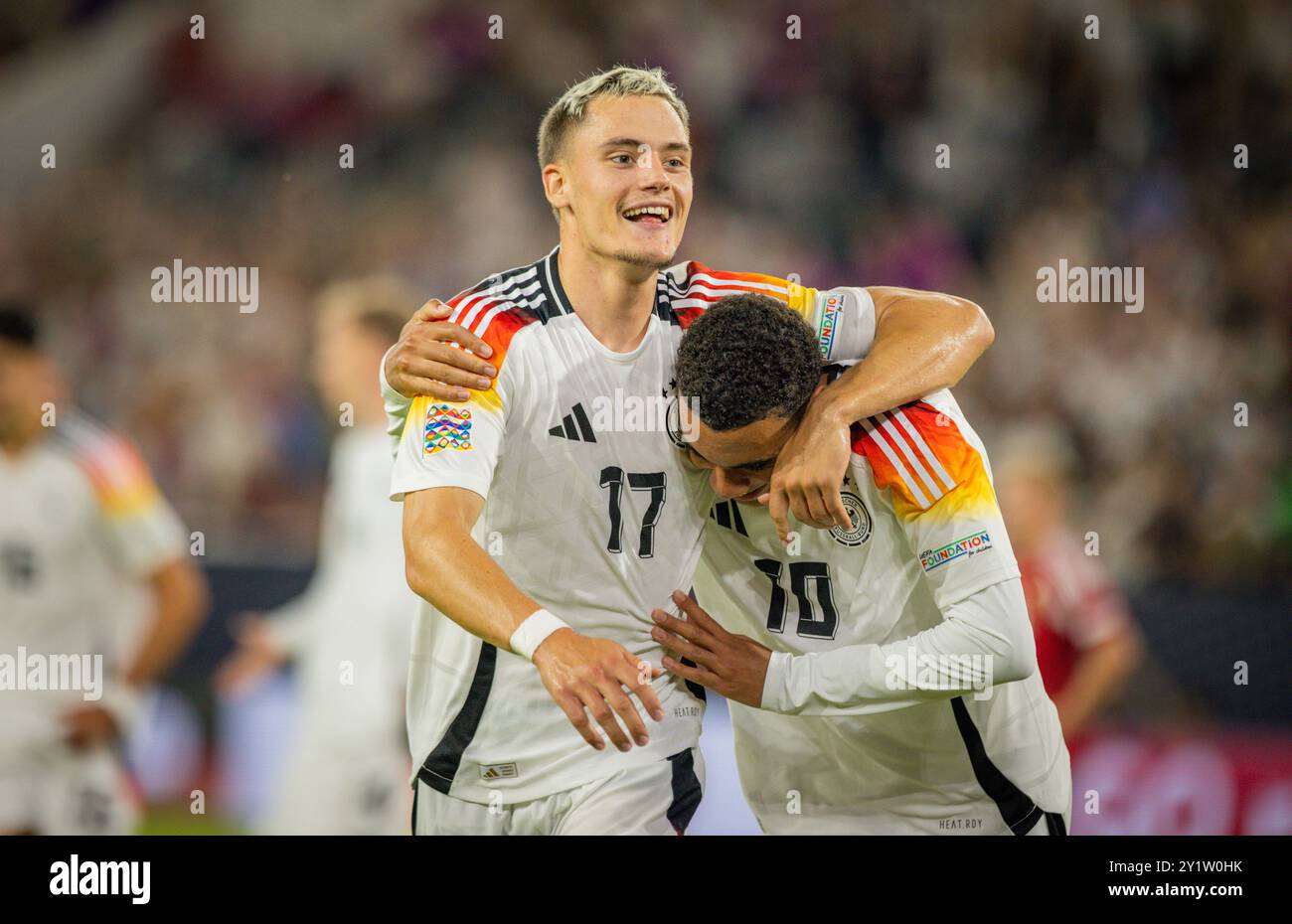 Duesseldorf, Germany. 07th Sep 2024. Torjubel: Florian Wirtz (DFB ...