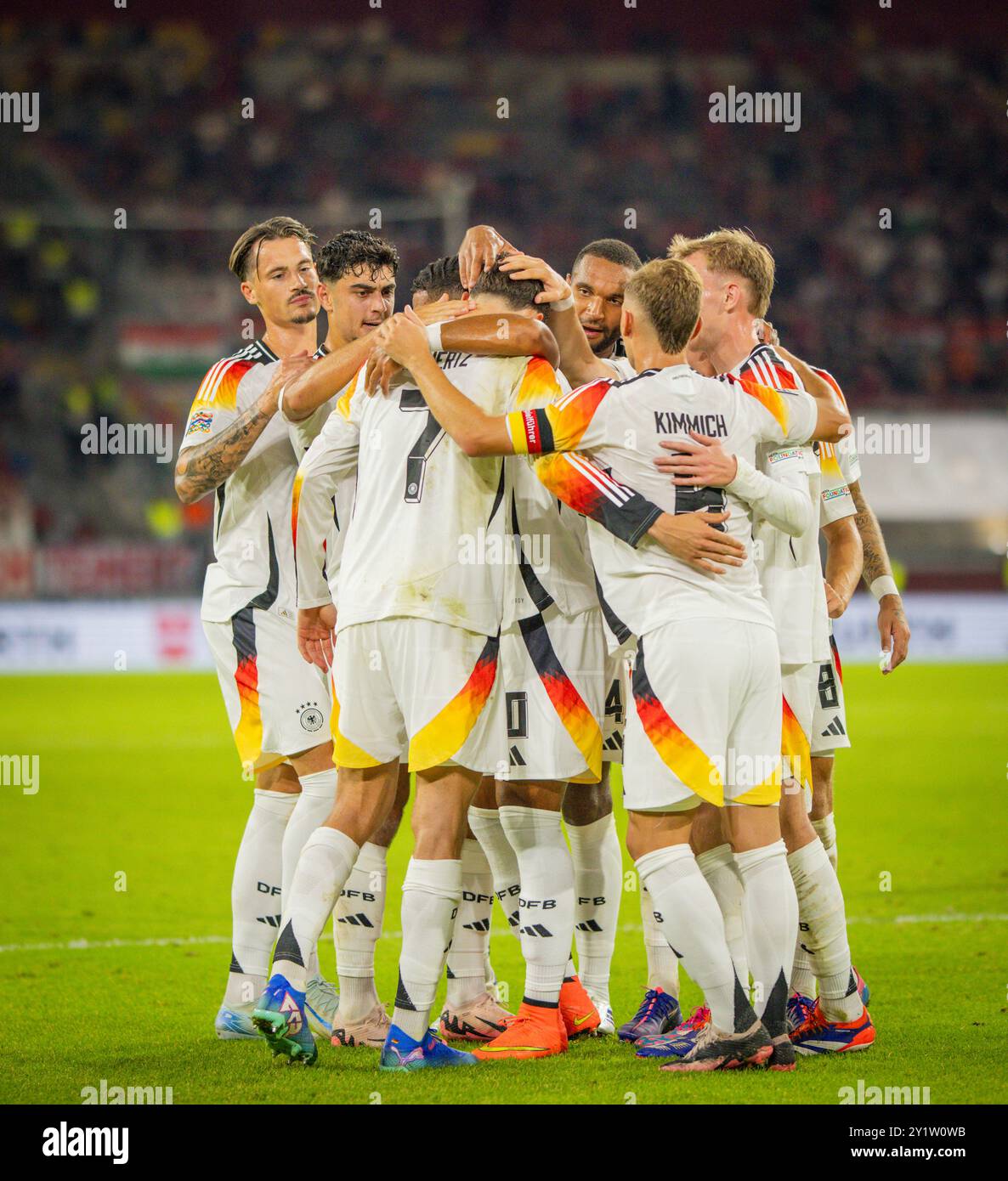 Duesseldorf, Germany. 07th Sep 2024. Torjubel: Robin Koch (DFB ...