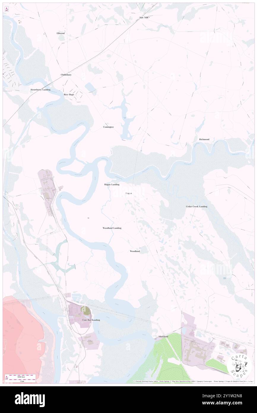 Hagan, Berkeley County, US, United States, South Carolina, N 33 3' 26 ...