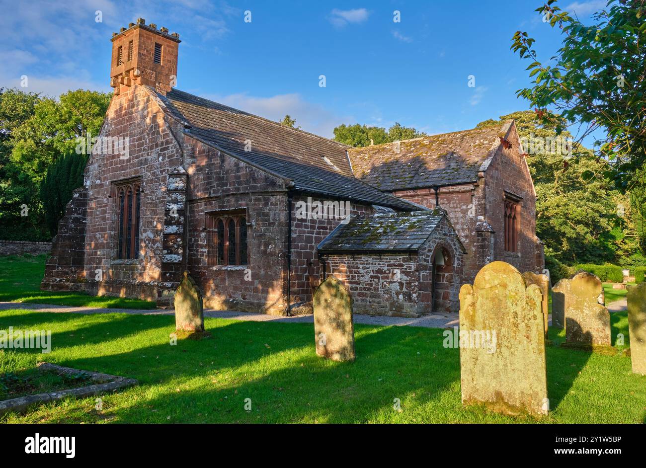 St Columba's Church, Warcop, Appleby-in-Westmorland, Cumbria Stock ...
