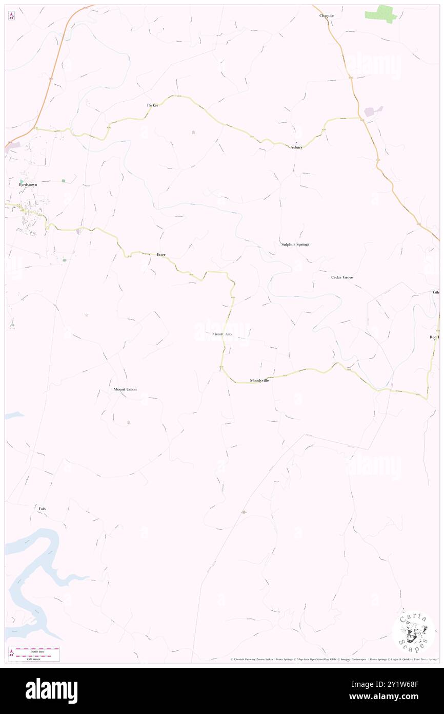 Mount Airy, Pickett County, US, United States, Tennessee, N 36 32' 48 ...