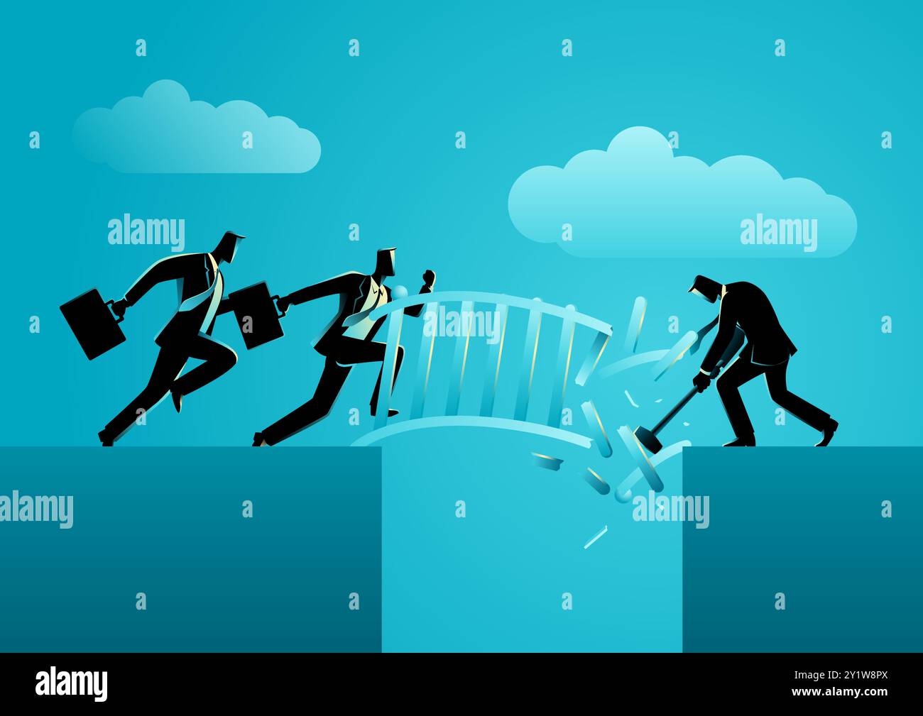 Strategic bridge Stock Vector Images - Alamy