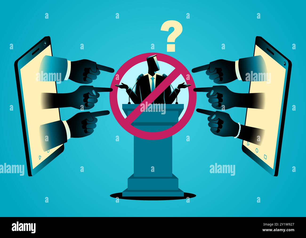 Famous social media influencer Stock Vector Images - Alamy