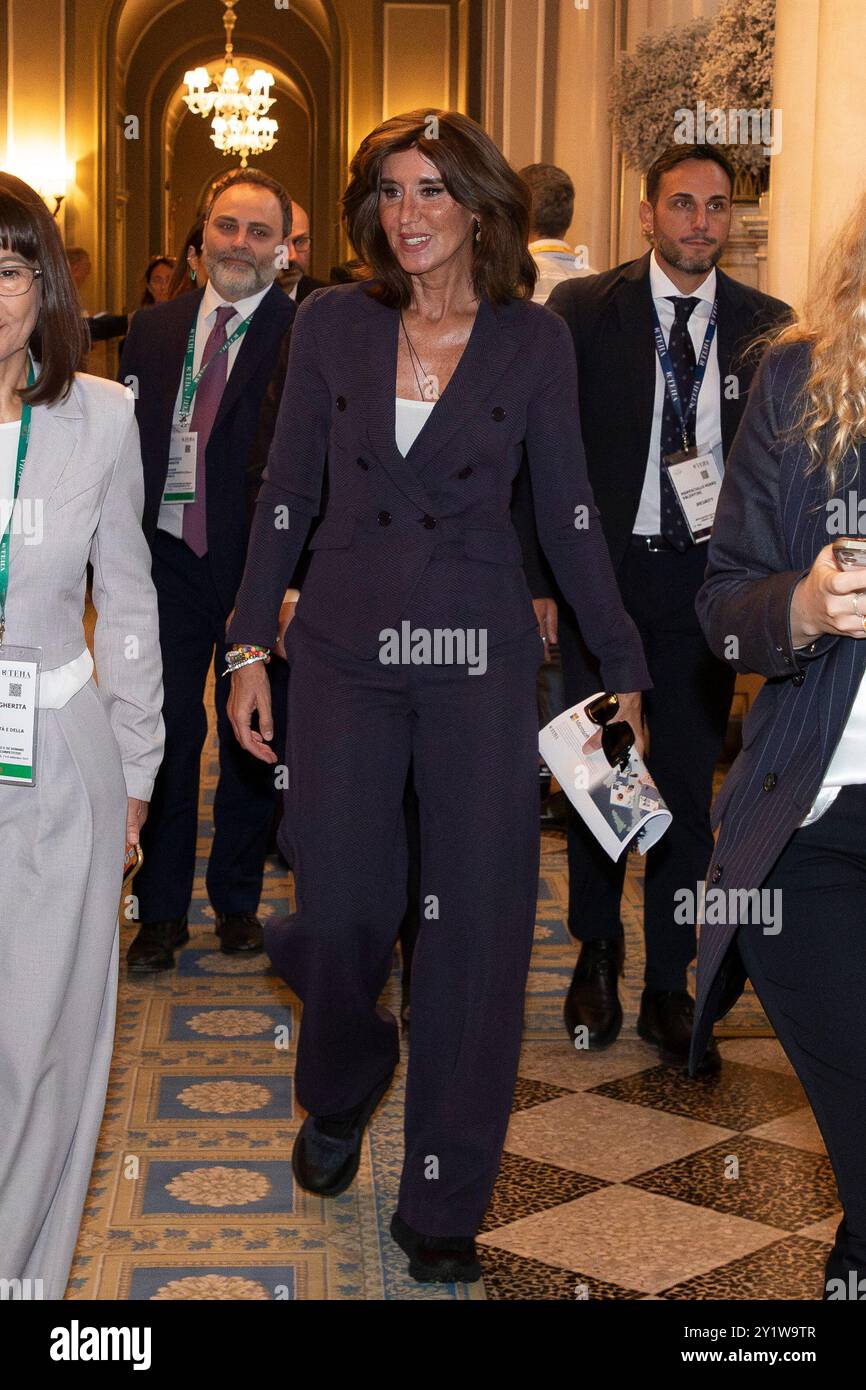 Como, Italia. 08th Sep, 2024. Nella foto Anna Maria Bernini Ministro ...