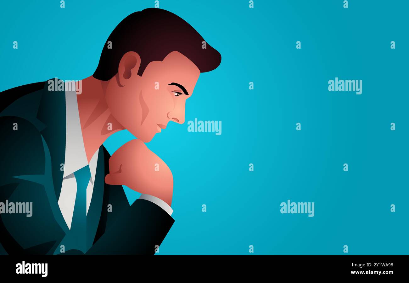 Daydreaming decision Stock Vector Images - Alamy