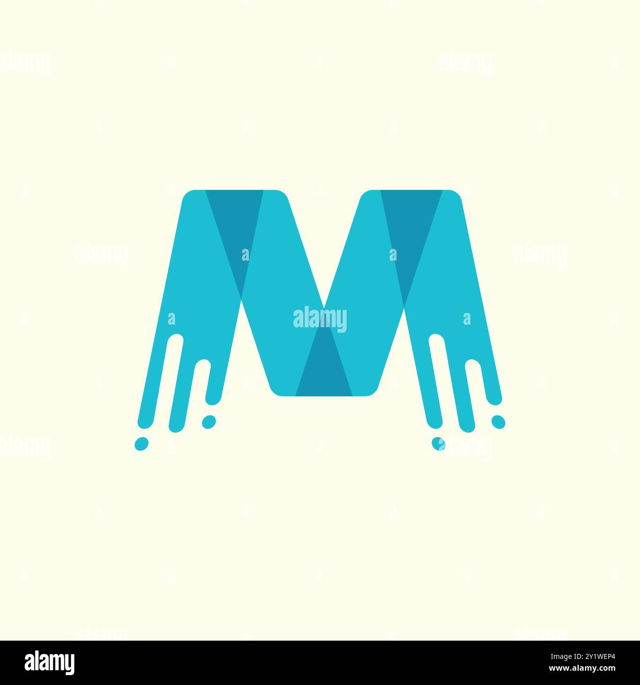 Letter m data logo Stock Vector Images - Alamy