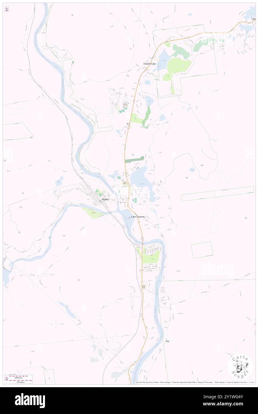 Lake luzerne hadley hi-res stock photography and images - Alamy