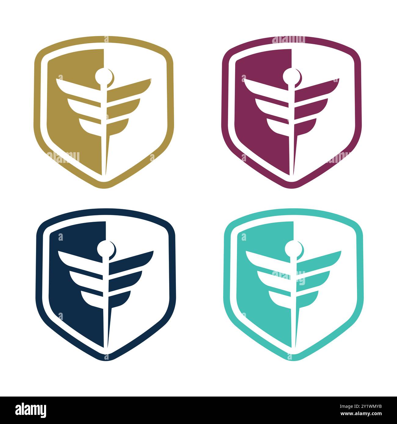 Abstract Medical Logo design Stock Vector Image & Art - Alamy