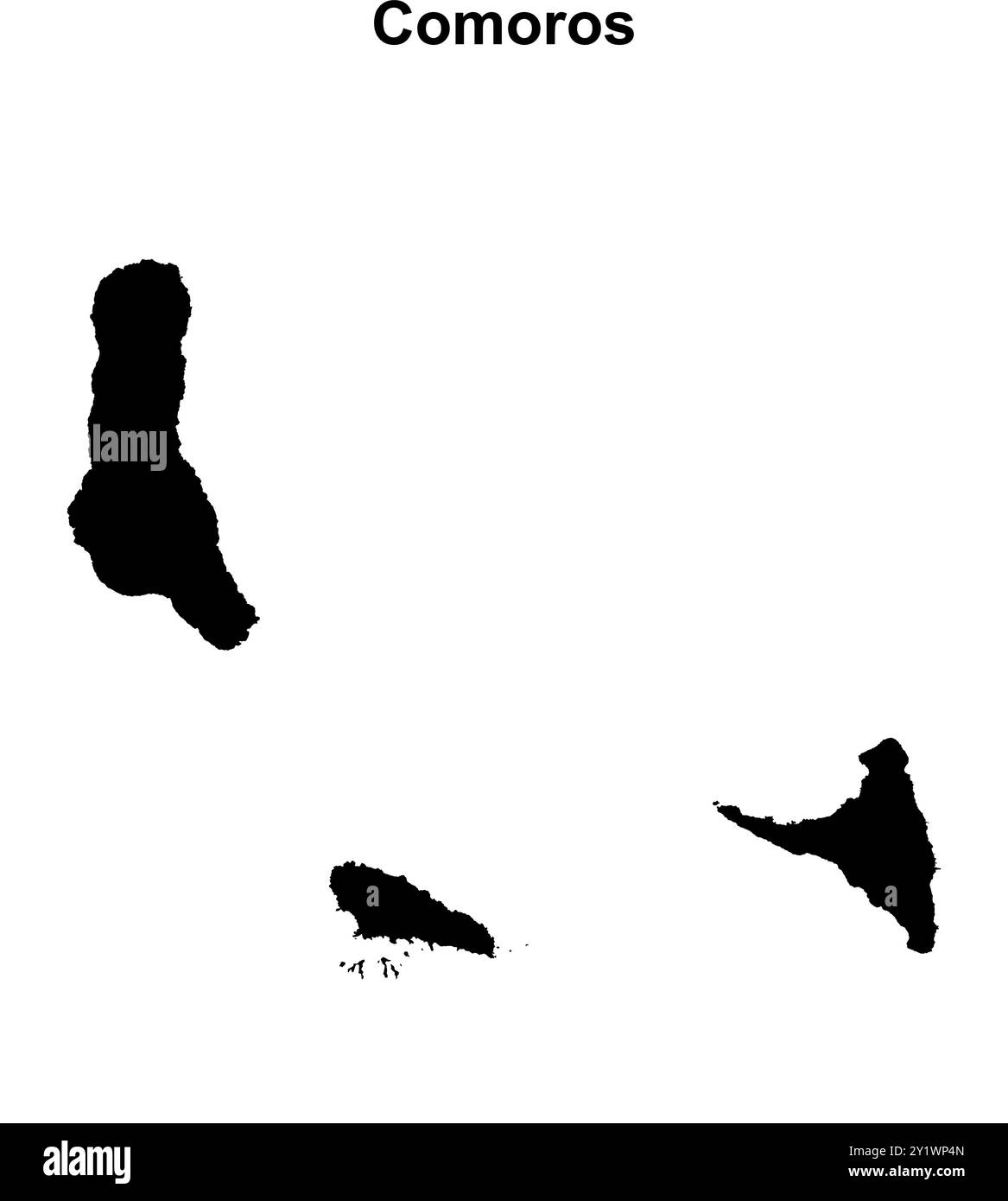 Blank union map Black and White Stock Photos & Images - Alamy