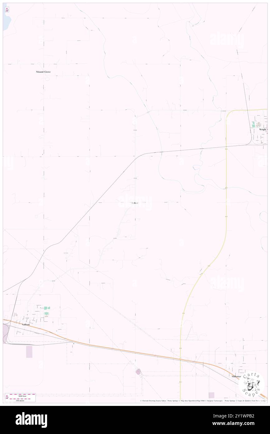 Felker, McCurtain County, US, United States, Oklahoma, N 34 2' 26'', S ...