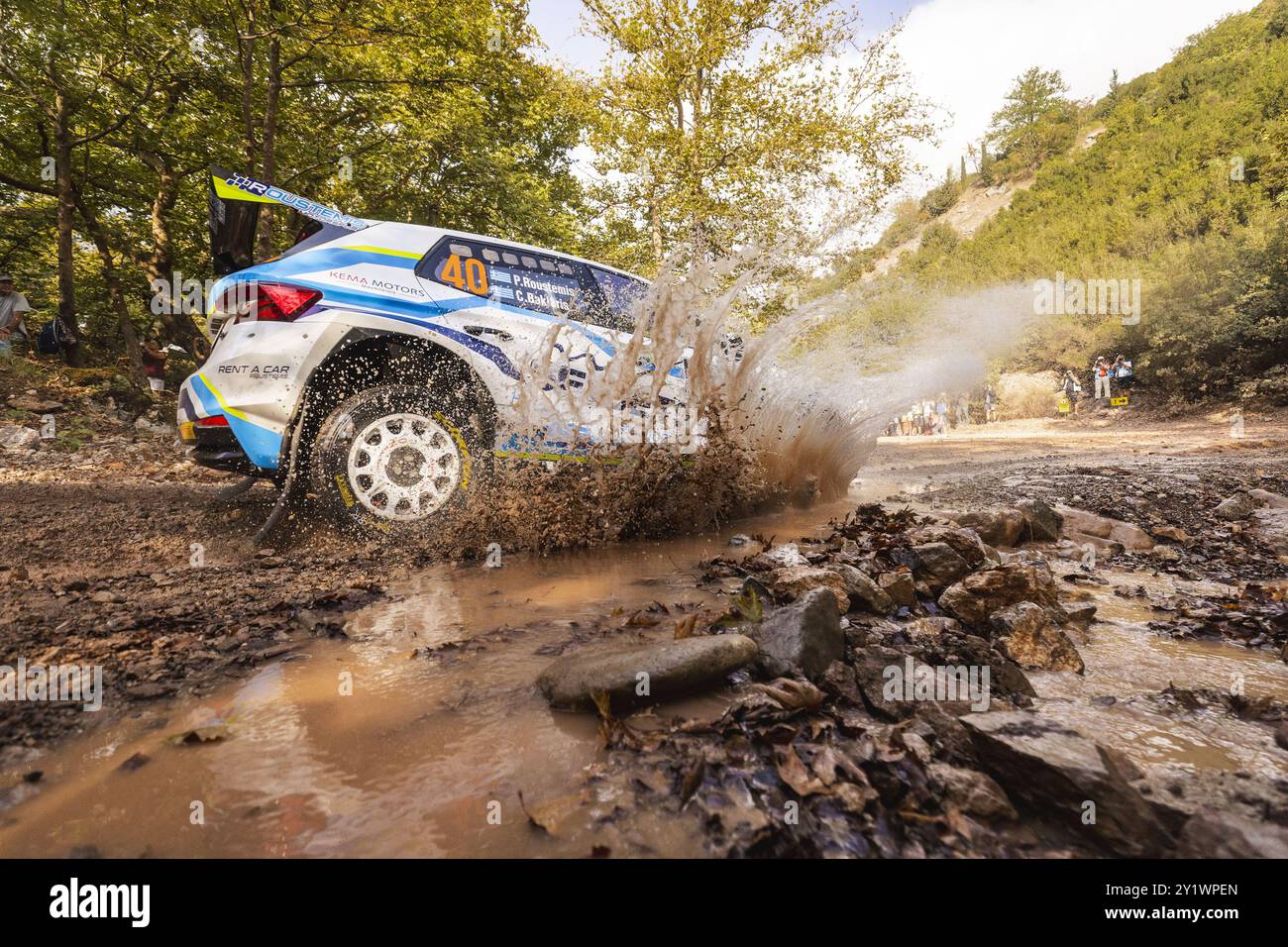 40 ROUSTEMIS Panagiotis, BAKLORIS Christos, Skoda Fabia RS Rally2 ...