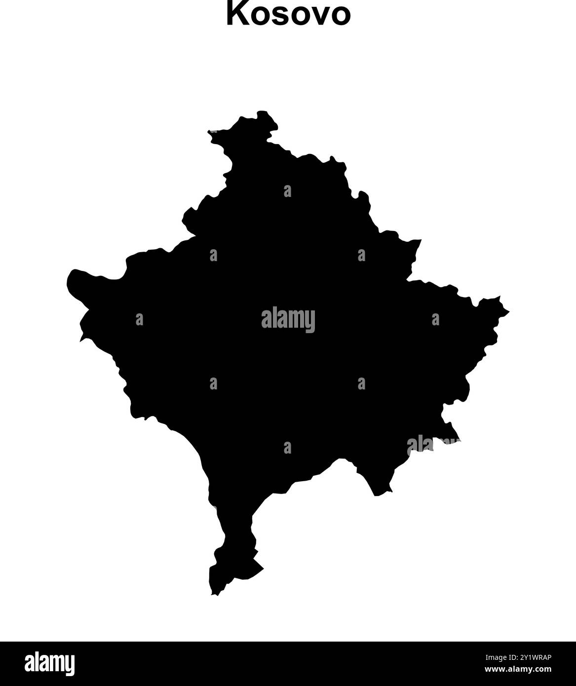 Kosovo blank outline map design Stock Vector Image & Art - Alamy Kosovo blank outline map design Stock Vector Image & Art - Alamy