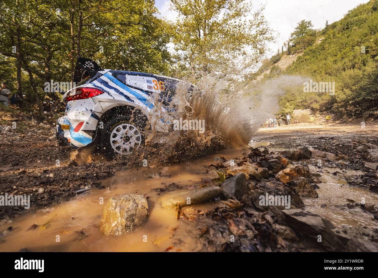 36 VASILAKIS Georgios, KRAWSZIK Thomas, Ford Fiesta Mk II Rally2 ...