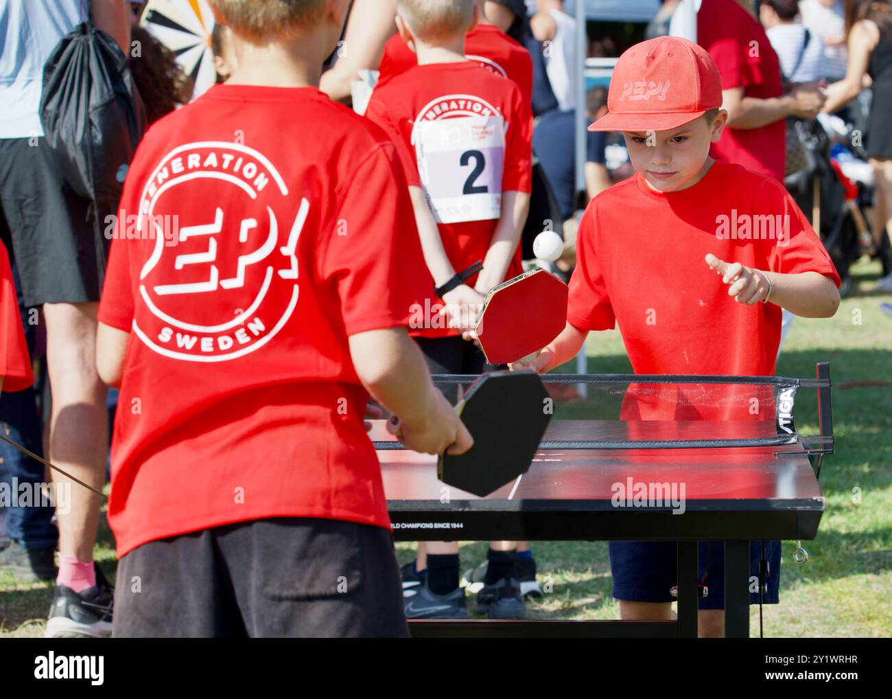 STOCKHOLM, SWEDEN - SEPTEMBER 8, 2024: Prince Oscar of Sweden ...
