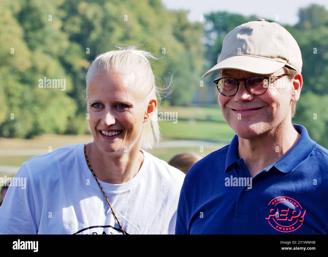 STOCKHOLM, SWEDEN - SEPTEMBER 8, 2024: Prince Daniel of Sweden and ...