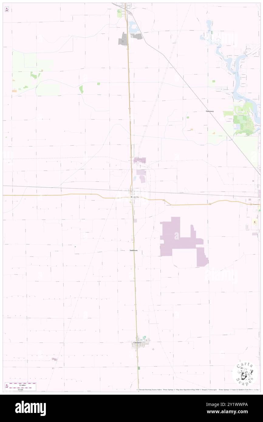 Reynolds, White County, US, United States, Indiana, N 40 44' 58'', S 86 ...