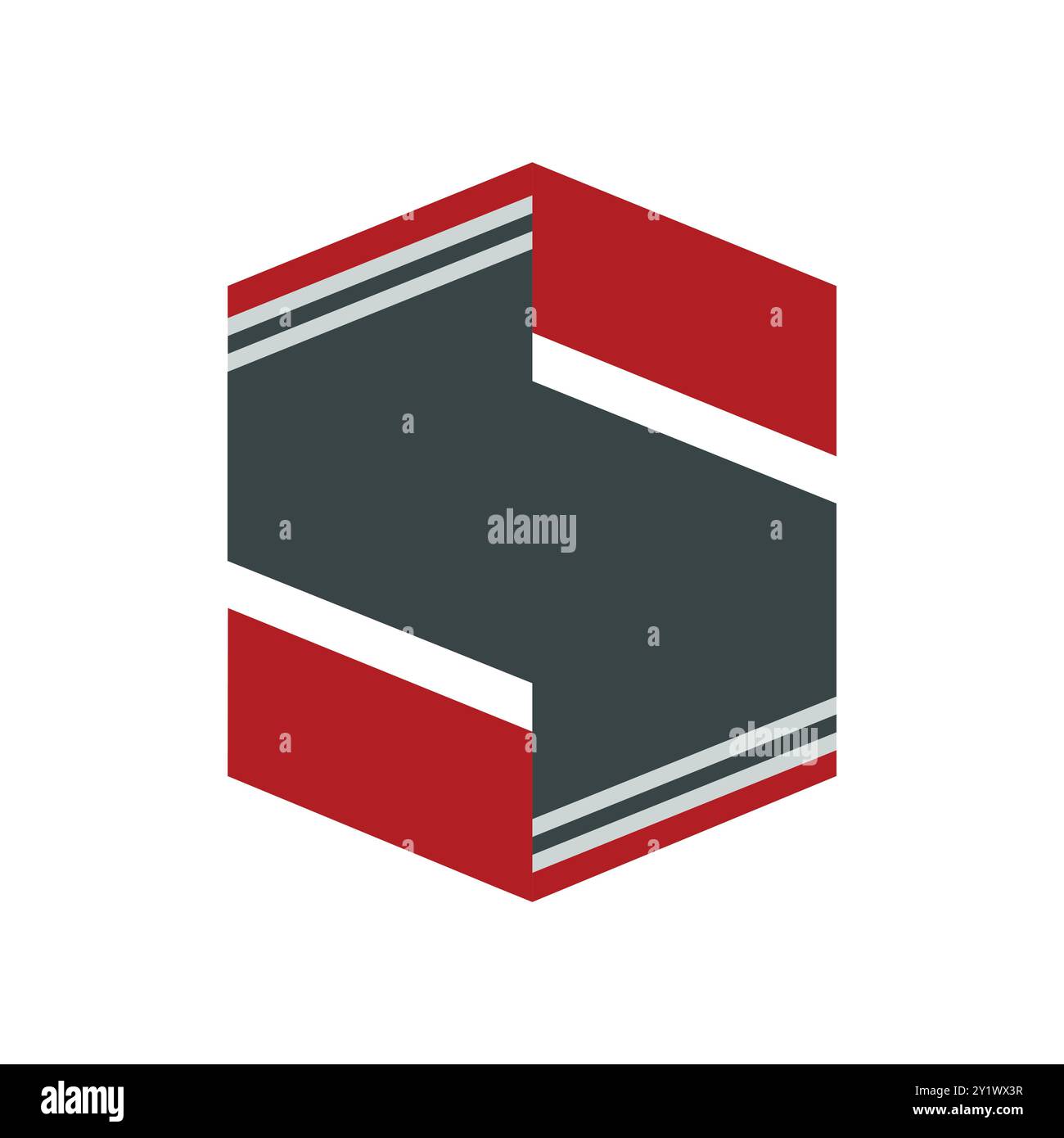 Simple flat minimalist property Cut Out Stock Images & Pictures - Alamy